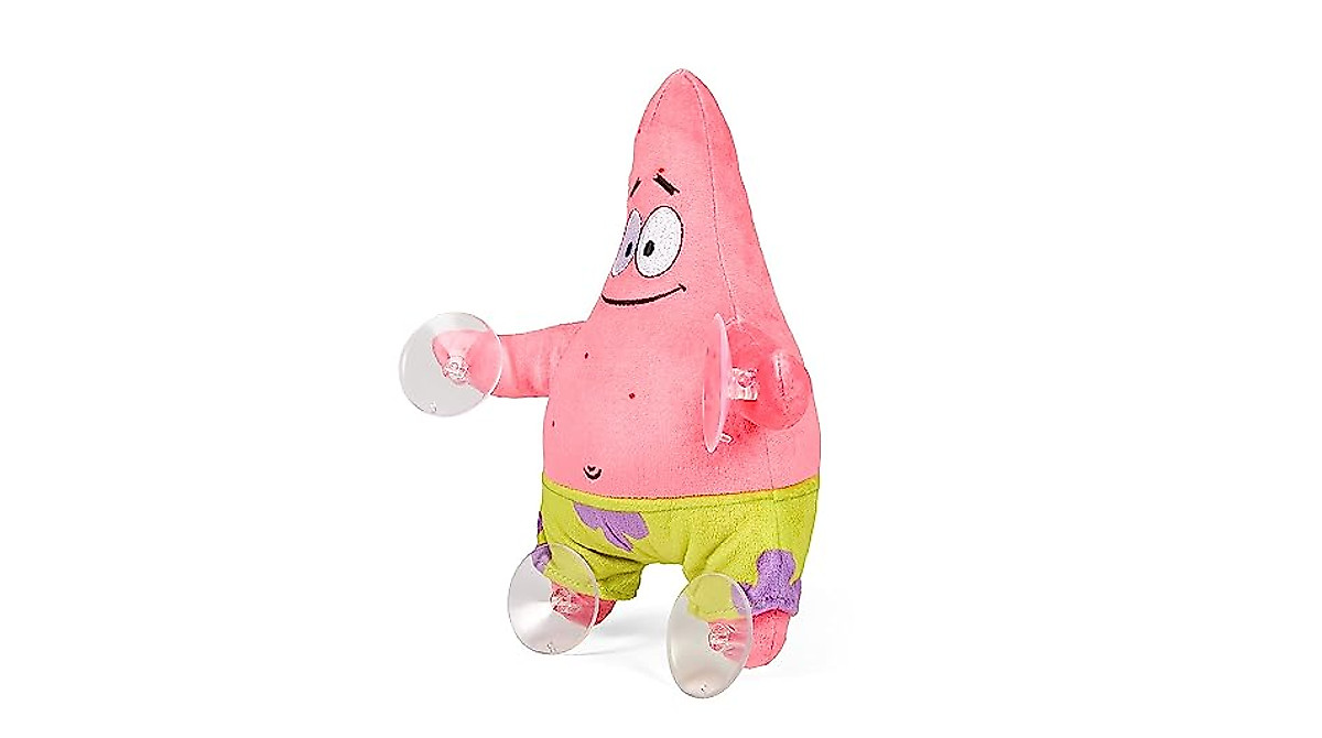 Kidrobot Spongebob Squarepants Happy Patrick 8" Plush Window Clinger ...