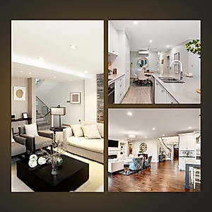 MR16 LED Bulb, 12V 5W(50W Halogen Equivalent), GU5.3 Bi Pin Base, 6000K Daylight White, Non-Dimmable, 40 Degree Spotlight Bulbs, LED MR16 for Indoor/Outdoor Landscape, Recessed, Track Lighting, 6 Pack