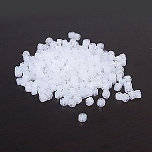 AQUANEAT Aquarium Moving Bed Filter Media 1 Gallon for Fish Tank Sump Koi Pond Aquaponics Aquaculture Hydroponics (S)