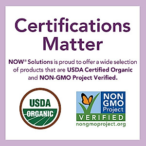 NOW Solutions, Organic Jojoba Oil, Moisturizing Multi-Purpose Oil for Face, Hair and Body, 4-Ounce