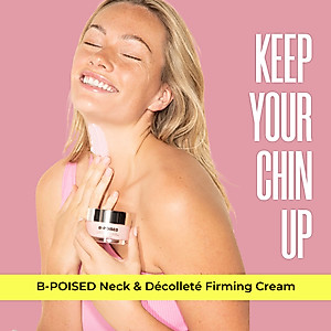 MAËLYS Cosmetics B-Poised Neck & Décolleté Firming Cream - Helps to Tighten and Contour the Look of the Jowl and Neck While Smoothing the Look of Lines and Wrinkles in the Décolleté Area