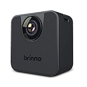 BRINNO TLC120 HDR TIME Lapse WI-FI Camera, with Brinno Camera App Control for iOS Only, Perfect for Work from Home, Quarantine, Self-Isolation, Home School, IPX4 Splash Proof and Weather Resistant