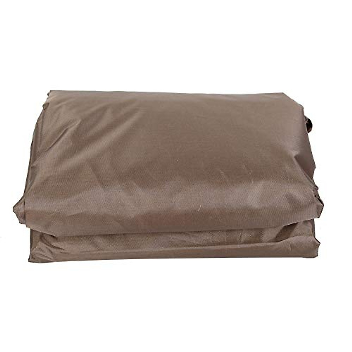Outdoor Garden Foldable Square Rainproof Sunscreen SPA Covers Bathtub Protector Cover Hot Spring Bath Cover 90.9x90.9x11.8in (Coffee)