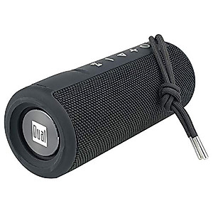 Dual Electronics LUBTWSQ12 Wireless Portable Bluetooth Speaker|TruWireless Bluetooth Stereo|Water Resistant IPX6 & Floats |360 Rich Dynamic Sound|100ft Wireless Range|15 Hour Playtime |Quick Charge