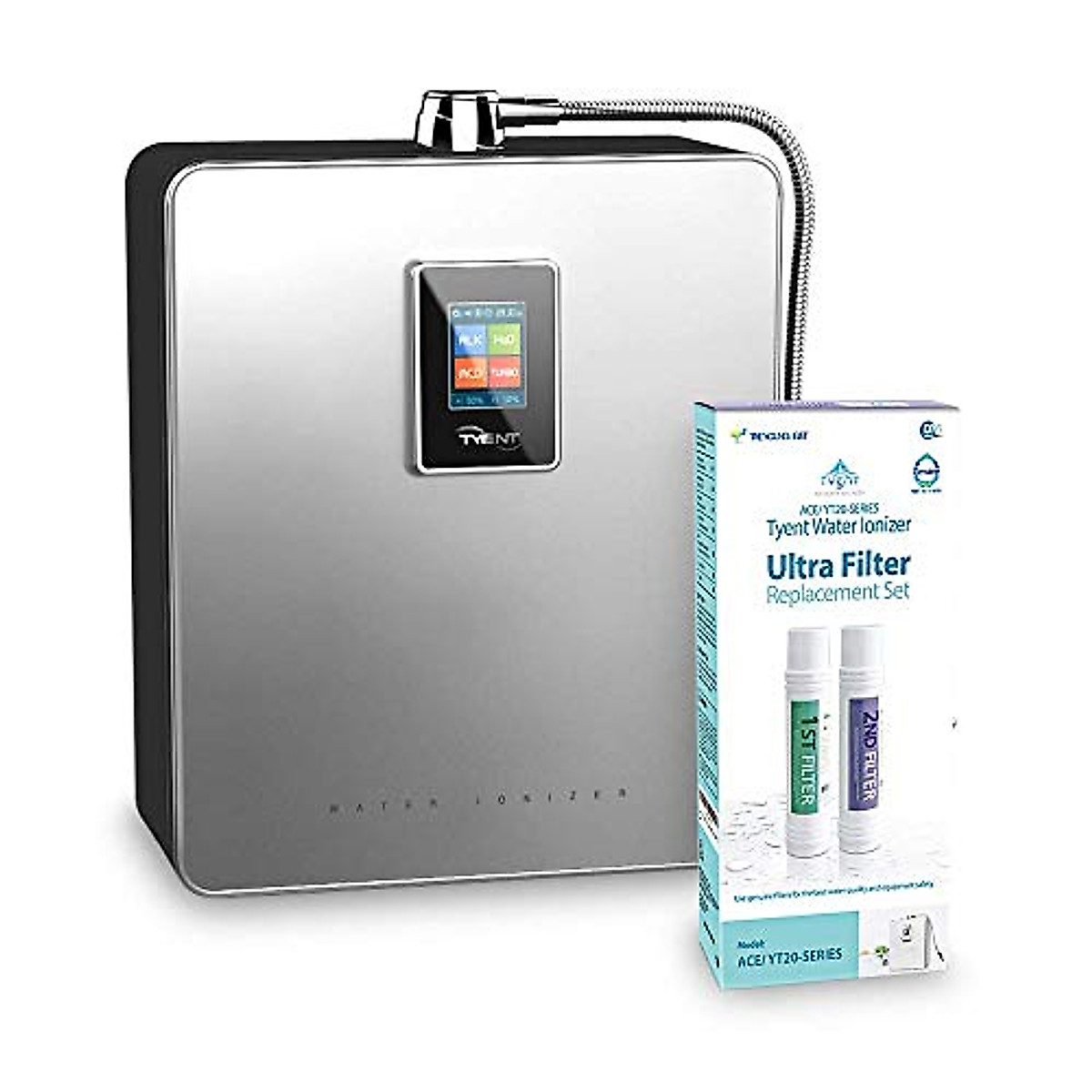 Tyent ACE Countertop Ultra Filter Replacement Set: (11 or 13-Plate ACE Countertop Water Ionizer-See Sticker) Authentic