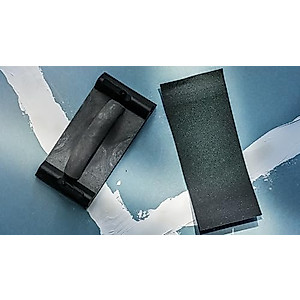 Bosch Professional 2608607789 Sandpaper1 Rolle B.f.Stone WP 115 mm x 5m, Grainage, Black