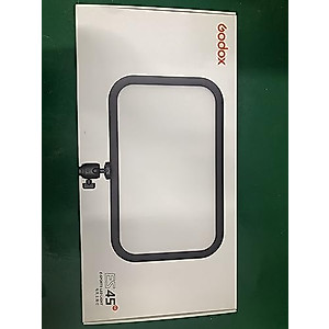 Godox ES45 Key Light,LED Video Light with Extendable Desk Stand,2.4G Wireless Control,0-100% Brightness & 2800-6500K Color Temperature,E-Sports LED Light Kit for Streaming,Zoom Calls, YouTube,Tiktok