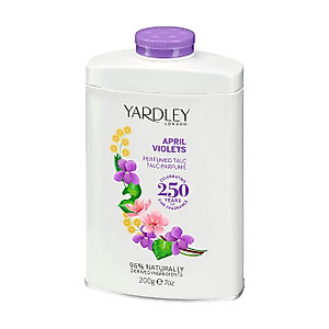 Yardley London April Violets Perfumed Talc 7 oz