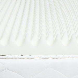 Slumber Solutions Dorm Highloft 3-inch Memory Foam Mattress Topper Twin