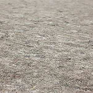 Mohawk Home Dual Surface Rug Pad Utility Solid Grey Rug Pad, 1/4" Thick (3' x 8')