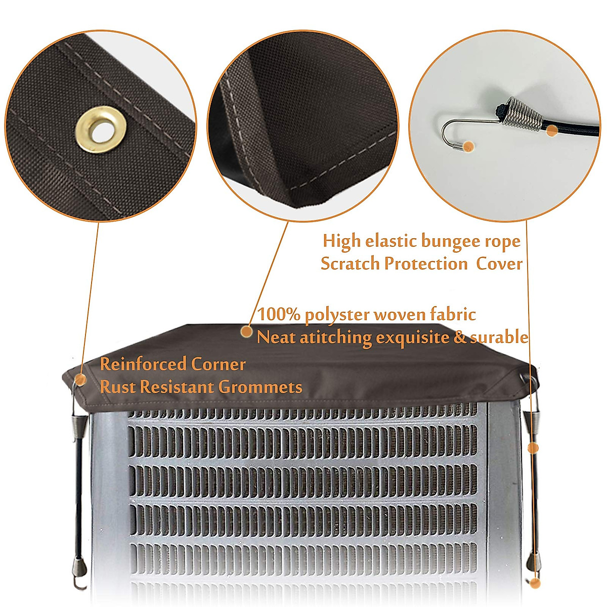 Foozet Winter Top Air Conditioner Cover for Outside AC Unit,36 x 36 inches