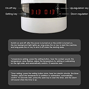 Semen Thawing Cup, Multi‑temperature Adjustment and Convenient Frozen Sperm Thawing Cup Multi‑temperature Independent for Livestock Pig Cattle Sheep
