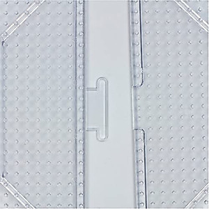 Perler Beads Large Square Pegboards for Kids Crafts, 4 pcs