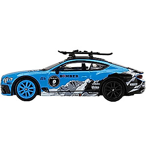 TRUE SCALE miniatures Bentley Continental GT #9 Catie Munnings GP Ice Race (2020) Limited Edition to 1800 Pieces 1/64 Diecast Model Car by True Scale Miniatures MGT00247