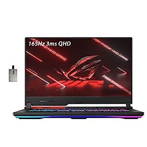 ASUS 2022 ROG Strix G15 Advantage Edition 15.6" QHD 165Hz Gaming Laptop, AMD Ryzen 9 5980HX, 64GB RAM, 4TB PCIe SSD, RGB Backlit Keyboard, Radeon RX 6800M, Windows 11 Pro , Black, 32GB USB Card