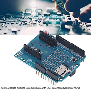Terminal Point Prototype Expansion Board, Prototype Screw Shield Wireless On Board Storage Card Slot Prototype Board Kit Mounts For Computer
