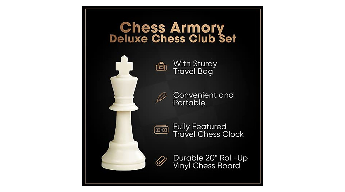 Chess Armory Deluxe Set - Portable & Fun for All Levels