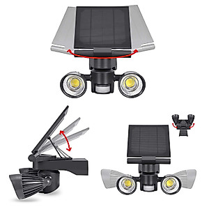 Wasserstein Blink Floodlight & Solar Panel Charger, Motion-Activated for Blink Outdoor & Blink XT2/XT Only