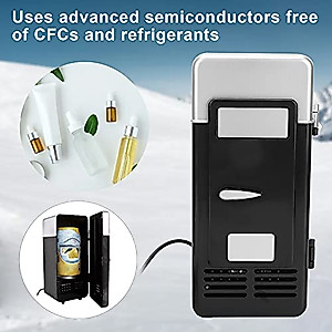 Wene Mini Fridge, Energy Saving Compact Mini Cooler Fridge for Storing Food for Storing Skin Care Products for