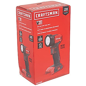 CRAFTSMAN V20* LED Work Light (Tool Only) (CMCL020B)