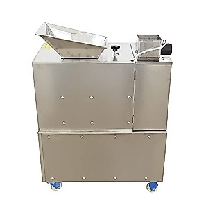TECHTONGDA Electric Dough Divider Commercial Quantitative Dough Cutter 70-300g Stainless Steel Compact Dough Ball Maker 2500W 110V