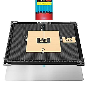 URMAX Honeycomb Laser Bed, Laser Cutter 19.68x 19.68x 0.87 inch Honeycomb Working Panel Set for CO2 or Diode Laser Engraver Cutting Machine,Honeycomb Working Table with Aluminum Plate