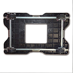 SNAP-LOC 1500 LB Black OPS Dolly (USA!) with Steel Frame, 4 inch Casters and Optional E-Strap Attachment