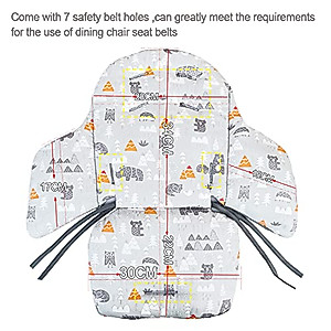 ZARPMA Highchair Cushion Insert Baby High Chair Cover Pad Chair Seat Cushion Liner Mat Padding Wooden Highchair Protection Pad