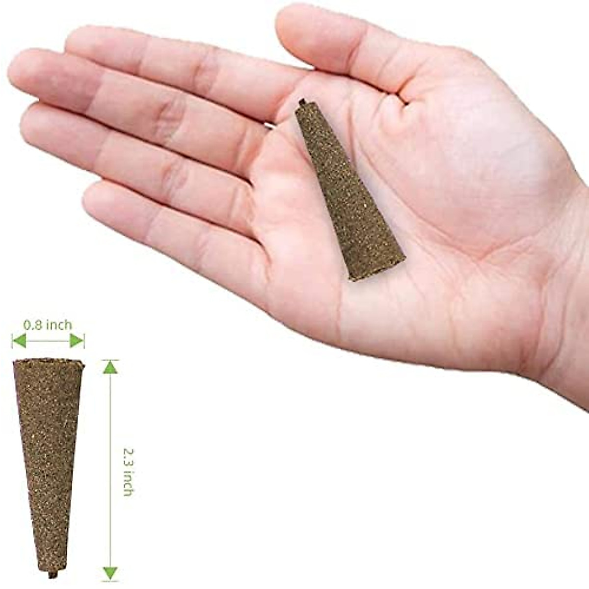 Grow Sponges for Use with AeroGarden, Eco-Friendly Plant Growing Plugs Sponges for Hydroponic Plants Growth, Pack of 50