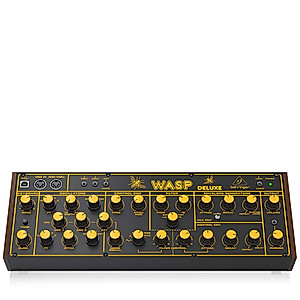 Behringer WASP DELUXE Legendary Analog Synthesizer with Dual OSCs, Multi-Mode VCF, 16-Voice Poly Chain and Eurorack Format