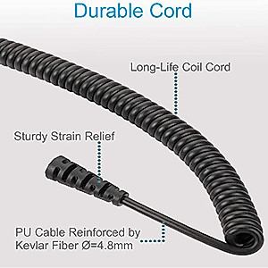 Speaker Mic for Motorola APX 6000 Radio Noise Reduction Shoulder Microphone Compatible with Motorola Radios APX4000 APX6000 APX7000 XPR6350 XPR6550 XPR7350 XPR7550 XPR 7550 7350 6550