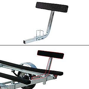 ECOTRIC Short Boat Trailer 2' Bunk Board Guide-On Carpeted Kit A Pair w/Hardware