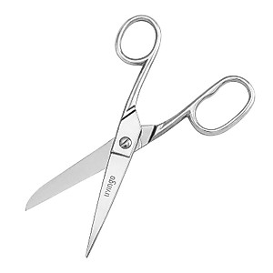 LIVINGO 6'' Professional Forged Fabric Scissors, Precision Tailor Small Scissors Heavy Duty, Sharp Stainless steel Sewing Shears for Crafting Supplies