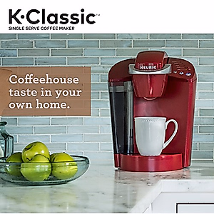 Keurig K-Classic Single Serve K-Cup Pod Coffee Maker, Rhubarb