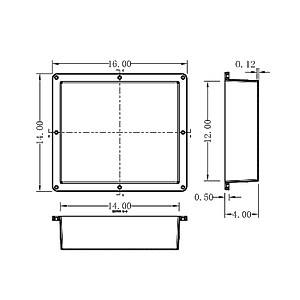 Uni-Green Shower Niche Ready for Tile 16" ×14" × 4" Bathroom Recessed Shower Niche Rectangle Leak Proof Shower Shelf Organizer for Shampoo & Toiletry Storage Yellow