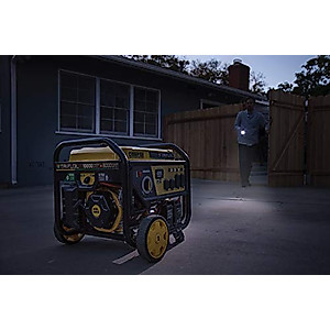 Champion Power Equipment 100416 10,000/8,000-Watt TRI Fuel Portable Natural Gas Generator, NG/LPG Hose Kits and CO Shield