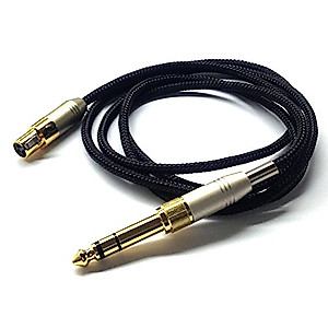 NewFantasia Replacement Audio Upgrade Cable Compatible with beyerdynamic DT 1990 Pro, DT 1770 Pro Headphone and Compatible with AKG K371, K175, K275, K245, K182, K7XX Headphone 1.3meters/4.2feet