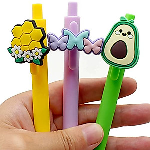 Papacharms Lot Random Different Decorative Pencil Toppers 55Pack Cute Cool Pencil Topper Decorations Bulk PVC Pen Toppers Charm for School Prize Supplies Classroom Reward Students Gifts