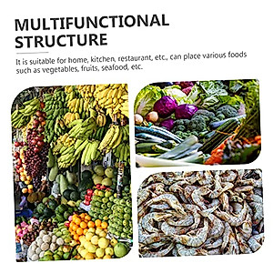 SOESFOUFU Food Compartment Storage Containers Fridge Food Packaging Pouch 1500ml