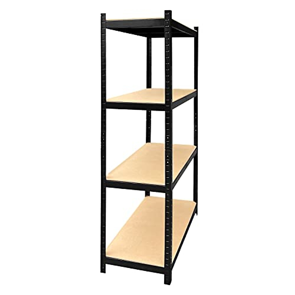 Qimu 4-Tier Storage Shelf Heavy Duty Storage Shelving Unit Garage Organization Storage Rack,Boltless Shelving Unit for Free Combination, 162(H) x 80(W) x 40(D) cm