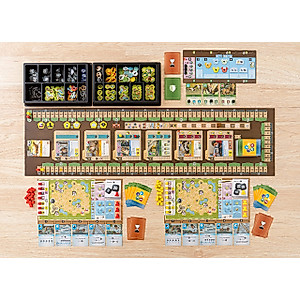 Capstone Games Ark Nova Card Drafting, Hand Management Strategy Board Game, 1-4 Players, 90 to 150 Minute Play