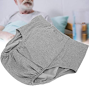 Adult Cloth Diaper, Soft Cloth Diapers for Adults Elderly Cloth Diaper Nappy Care Incontinence Care Panties Reusable Cloth Diaper Cover Washable Underwear for Elderly Patients Pregnant Women Pants (L)