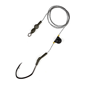 GRFIT Fishing Pliers 2 Pcs Fishing Hook Catfish Rig 8/0# High Carbon Steel Barbed Sharp Catfish Hook Wide Gap Fishing Accessories Fishing Tackle Fishing Quick Knot Tool