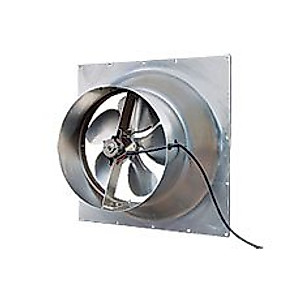 Natural Light Gable Mounted Solar Attic Fan - 32 Watts - 2200 sq. ft.