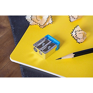 KUM AZ105.72.19-M - Longcone Sharpener "Meisterwerk", Neoprene Bag, 2 Replacement Blades, 1 Piece