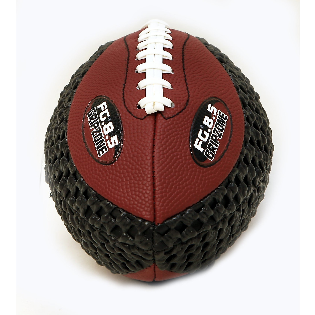 fun gripper Grip Zone 8.5 inch Pee Wee Football -Traditional, Black, Brown, Kids Perfect gripping Footballs by: Saturnian I P.E Supplier