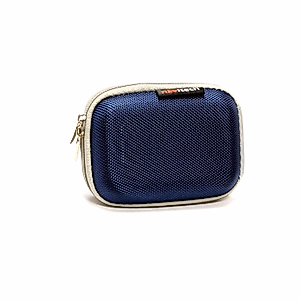 Navitech Blue Shockproof Camera Case Compatible With Canon Powershot SX620 HS Compact Digital Camera