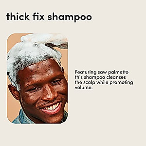 hims thick fix system - Total Hair Package to Supports Hair Growth - Shampoo + Gummy Vitamins + Minoxidil 5%