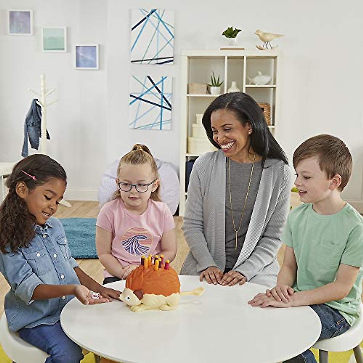 Hasbro Gaming Porcupine Pop Game for Kids Ages 4 & Up