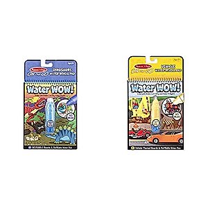 Melissa & Doug Water Wow! Dinosaurs & Water Wow! Vehicles